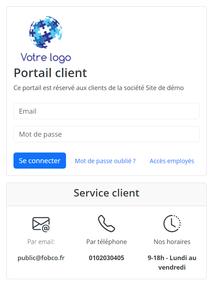 Portail client - Fobco Docs - documentation utilisateurs
